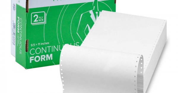PAPERLINE Computer Form NCR 2PLY 9.5
