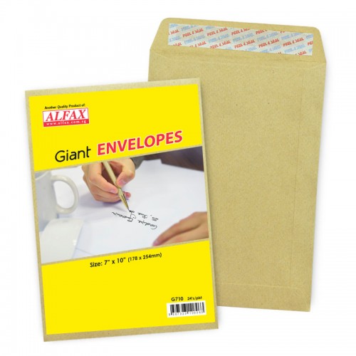 ALFAX Giant P&S Envelope 7x10